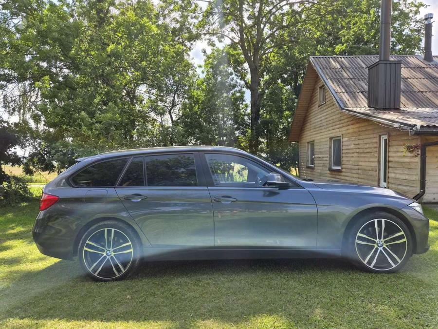 Pelēks BMW 320 2014 Alīta, ar dzinēja tilpumu 2.00 L un nobraukumu 232 tūkst. km par 10200 €, foto 6 vietnē AUTOMOTO.COM.LV