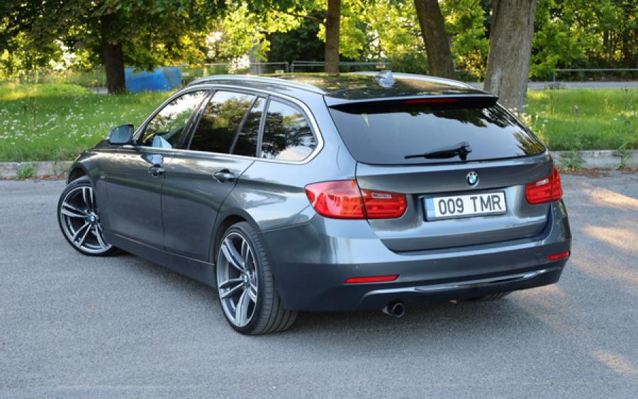 Grey BMW 320 2014 in Tallinn, with an engine capacity of 2.00 L and mileage of 379 thousand km for 8200 €, photo 4 on AUTOMOTO.COM.LV