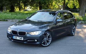 Grey BMW 320 2014 in Tallinn, with an engine capacity of 2.00 L and mileage of 379 thousand km for 8200 €, photo 12 on AUTOMOTO.COM.LV