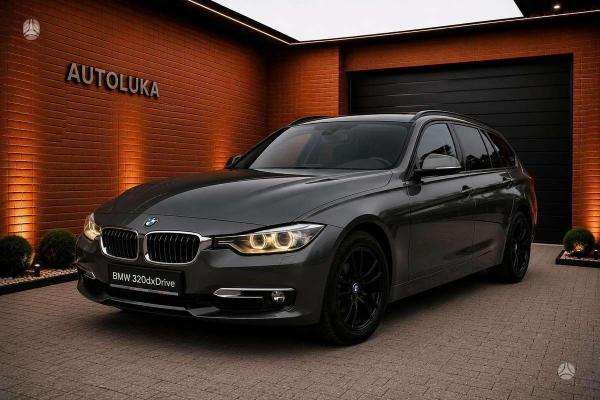 Grey BMW 320 2014 in Marijampole, with an engine capacity of 2.00 L and mileage of 185 thousand km for 9700 €, photo 1 on AUTOMOTO.COM.LV
