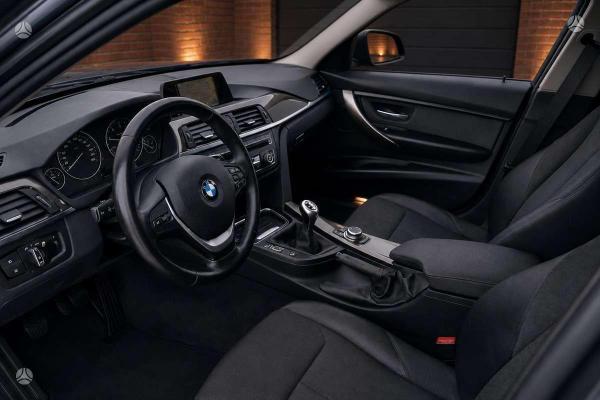 Grey BMW 320 2014 in Marijampole, with an engine capacity of 2.00 L and mileage of 185 thousand km for 9700 €, photo 9 on AUTOMOTO.COM.LV