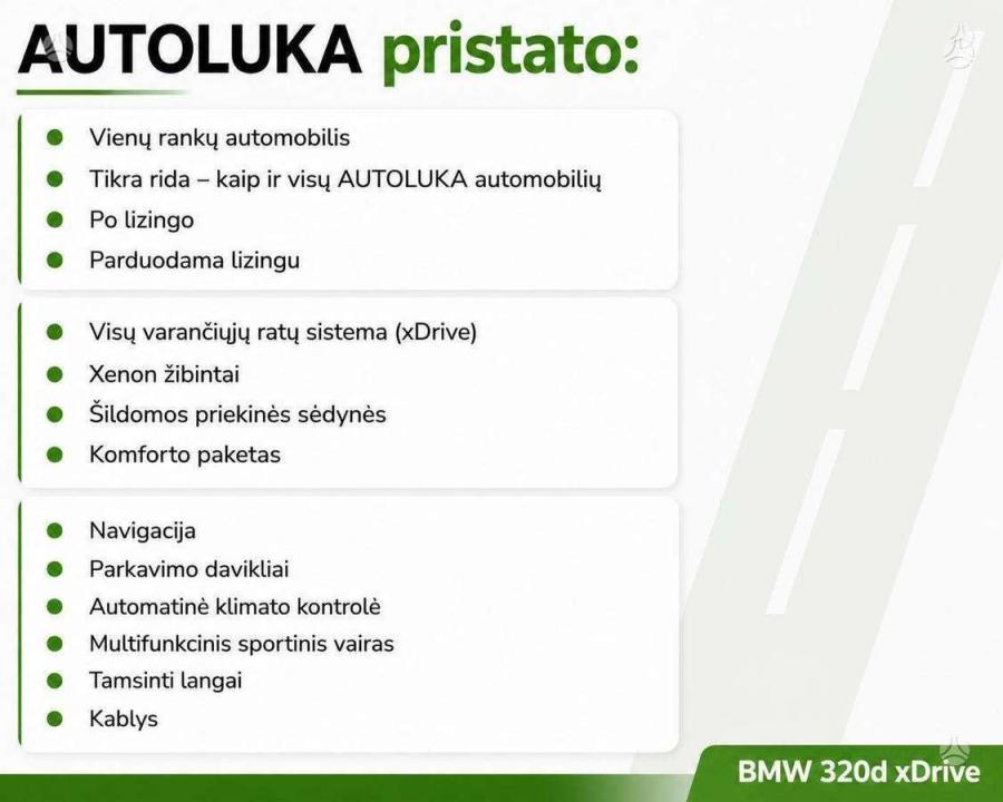 Pelēks BMW 320 2014 Marijampole, ar dzinēja tilpumu 2.00 L un nobraukumu 185 tūkst. km par 9700 €, foto 24 vietnē AUTOMOTO.COM.LV
