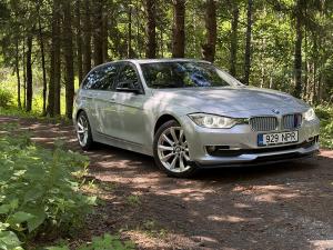 Grey BMW 320 2014 in Tallinn, with an engine capacity of 2.00 L and mileage of 232 thousand km for 8000 €, photo 9 on AUTOMOTO.COM.LV