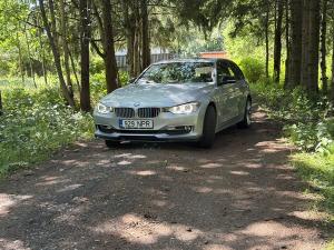 Grey BMW 320 2014 in Tallinn, with an engine capacity of 2.00 L and mileage of 232 thousand km for 8000 €, photo 12 on AUTOMOTO.COM.LV
