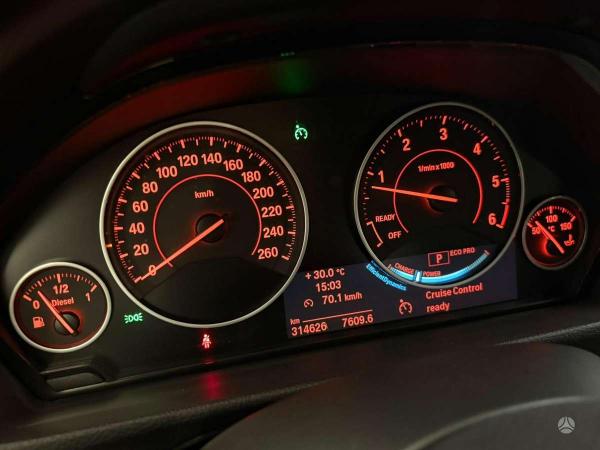 Grey BMW 320 2014 in Marijampole, with an engine capacity of 2.00 L and mileage of 315 thousand km for 7750 €, photo 3 on AUTOMOTO.COM.LV