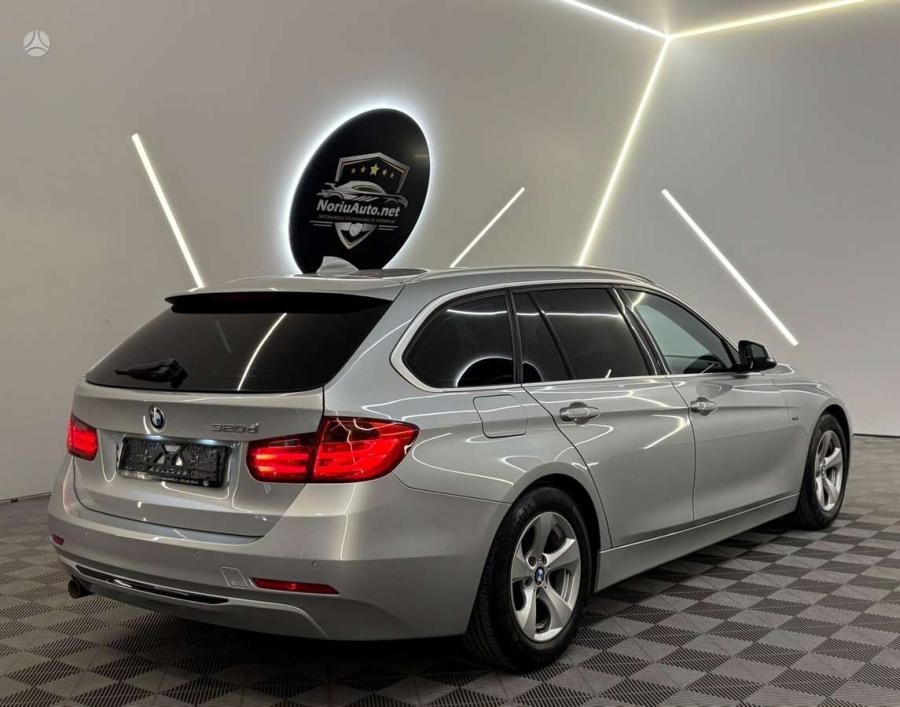 Grey BMW 320 2014 in Marijampole, with an engine capacity of 2.00 L and mileage of 315 thousand km for 7750 €, photo 29 on AUTOMOTO.COM.LV