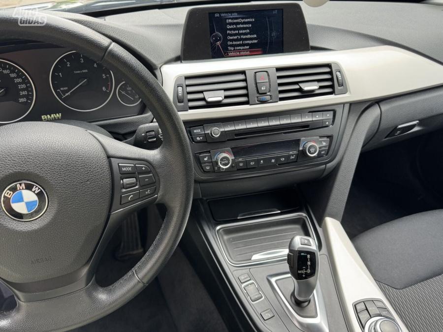 Grey BMW 320 2014 in Marijampole, with an engine capacity of 2.00 L and mileage of 330 thousand km for 7500 €, photo 14 on AUTOMOTO.COM.LV