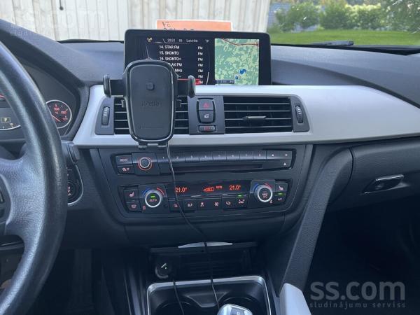 Grey BMW 320 2014 in Riga, with an engine capacity of 2.00 L and mileage of 326 thousand km for 7900 €, photo 10 on AUTOMOTO.COM.LV