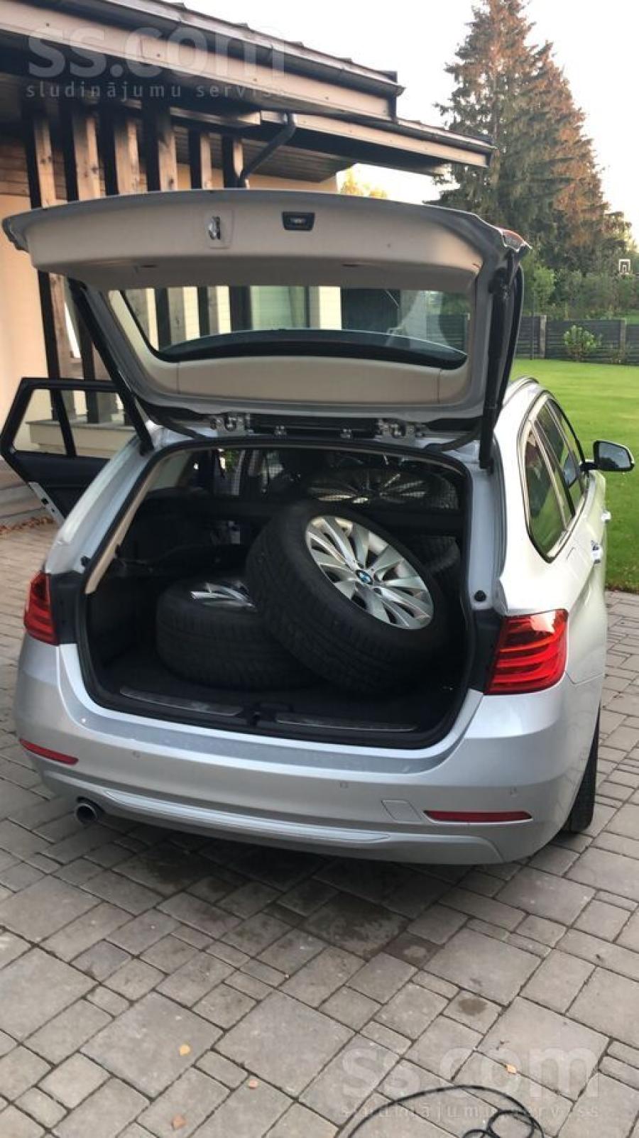 Grey BMW 320 2014 in Riga, with an engine capacity of 2.00 L and mileage of 340 thousand km for 6800 €, photo 8 on AUTOMOTO.COM.LV