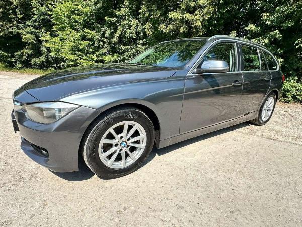 Grey BMW 320 2014 in Siauliai, with an engine capacity of 2.00 L and mileage of 300 thousand km for 5350 €, photo 1 on AUTOMOTO.COM.LV