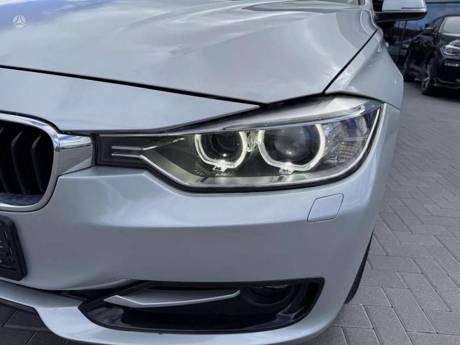 Grey BMW 320 2014 in Telschi, with an engine capacity of 2.00 L and mileage of 241 thousand km for 7999 €, photo 12 on AUTOMOTO.COM.LV