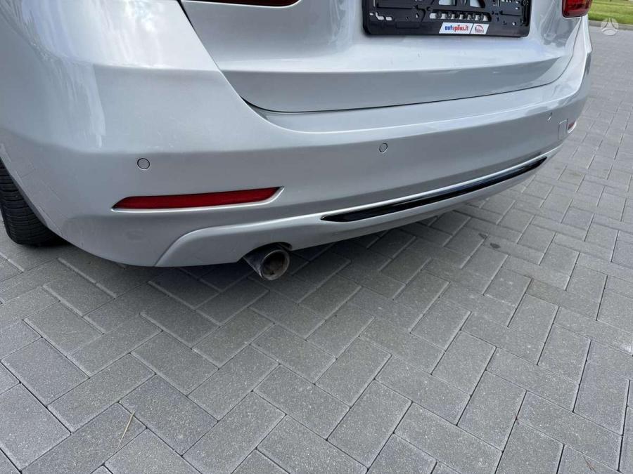 Grey BMW 320 2014 in Telschi, with an engine capacity of 2.00 L and mileage of 241 thousand km for 7999 €, photo 14 on AUTOMOTO.COM.LV