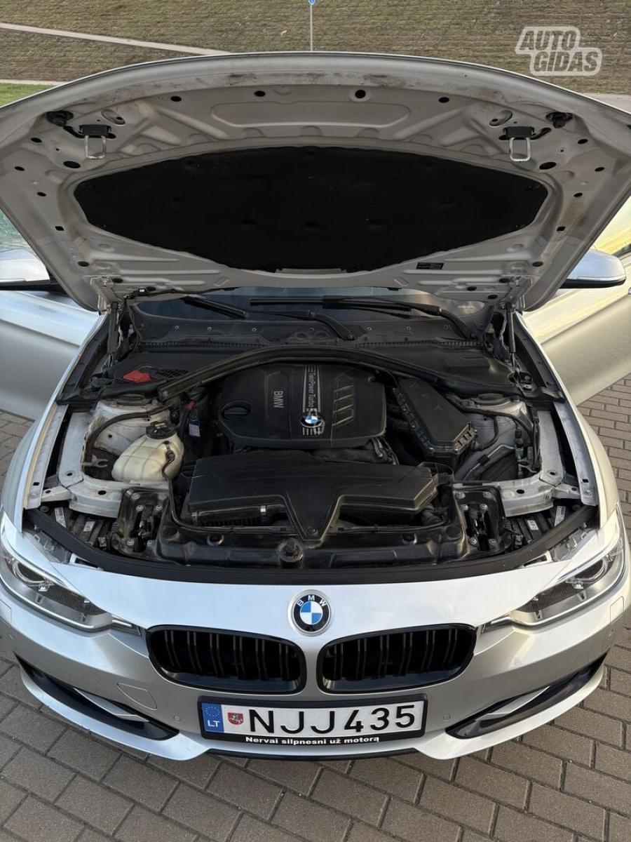 Grey BMW 320 2014 in Kaunas, with an engine capacity of 2.00 L and mileage of 218 thousand km for 9000 €, photo 10 on AUTOMOTO.COM.LV