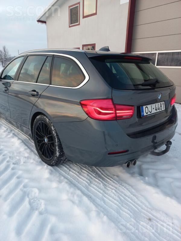 Grey BMW 320 2015 in Tukums, with an engine capacity of 2.00 L and mileage of 250 thousand km for 11300 €, photo 3 on AUTOMOTO.COM.LV