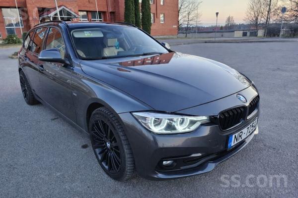 Grey BMW 320 2015 in Cesis, with an engine capacity of 2.00 L and mileage of 228 thousand km for 12950 €, photo 1 on AUTOMOTO.COM.LV