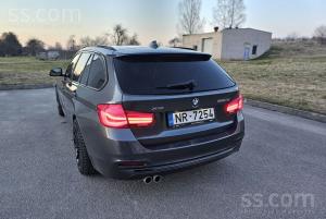 Grey BMW 320 2015 in Cesis, with an engine capacity of 2.00 L and mileage of 228 thousand km for 12950 €, photo 3 on AUTOMOTO.COM.LV