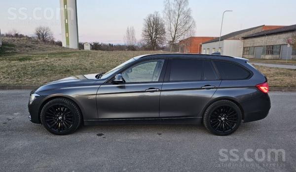 Grey BMW 320 2015 in Cesis, with an engine capacity of 2.00 L and mileage of 228 thousand km for 12950 €, photo 3 on AUTOMOTO.COM.LV