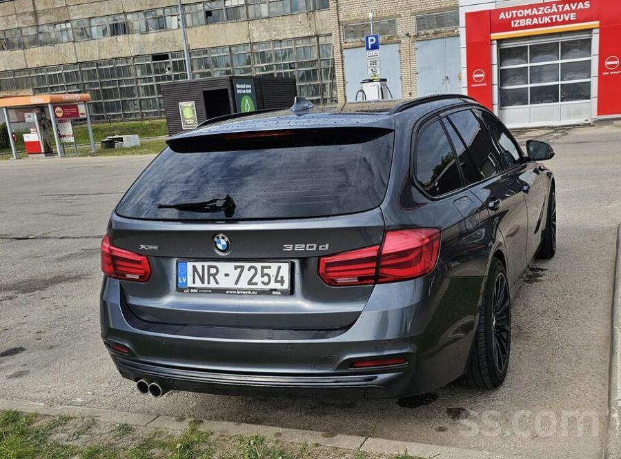 Pelēks BMW 320 2015 Cēsis, ar dzinēja tilpumu 2.00 L un nobraukumu 227 tūkst. km par 12300 €, foto 3 vietnē AUTOMOTO.COM.LV
