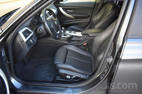 Grey BMW 320 2015 in Talsi, with an engine capacity of 2.00 L and mileage of 253 thousand km for 9900 €, photo 6 on AUTOMOTO.COM.LV