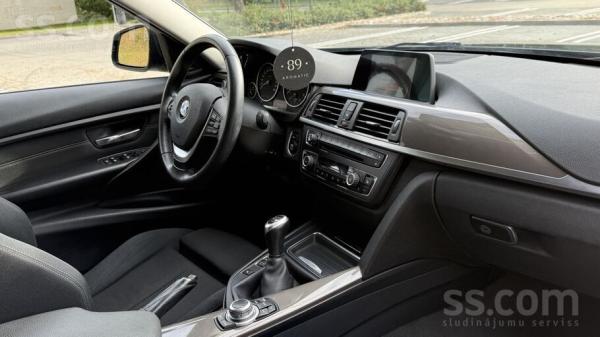 Grey BMW 320 2015 in Ventspils, with an engine capacity of 2.00 L and mileage of 201 thousand km for 9299 €, photo 4 on AUTOMOTO.COM.LV