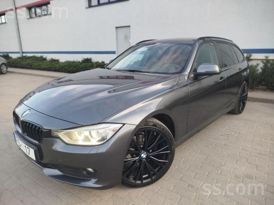 Grey BMW 320 2015 in Riga, with an engine capacity of 2.00 L and mileage of 215 thousand km for 7900 €, photo 1 on AUTOMOTO.COM.LV