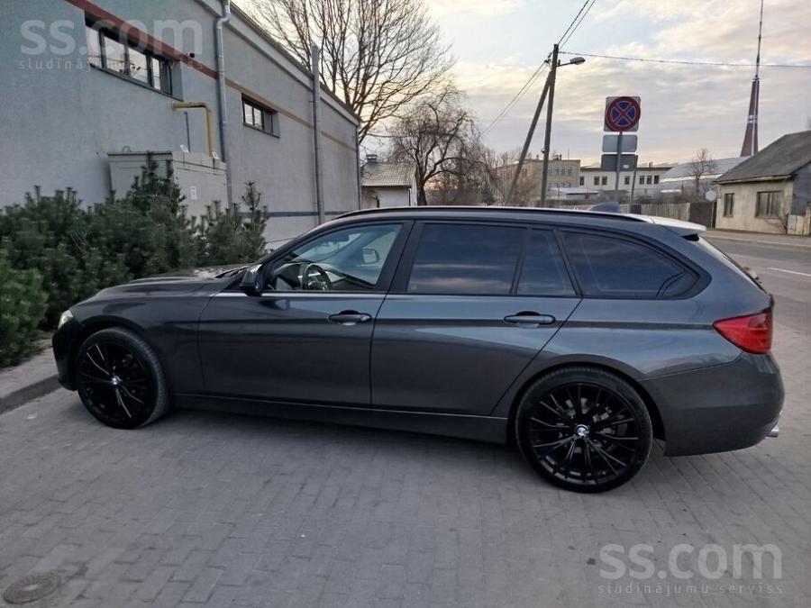 Grey BMW 320 2015 in Riga, with an engine capacity of 2.00 L and mileage of 215 thousand km for 7900 €, photo 7 on AUTOMOTO.COM.LV