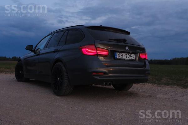 Grey BMW 320 2015 in Cesis, with an engine capacity of 2.00 L and mileage of 227 thousand km for 12500 €, photo 5 on AUTOMOTO.COM.LV