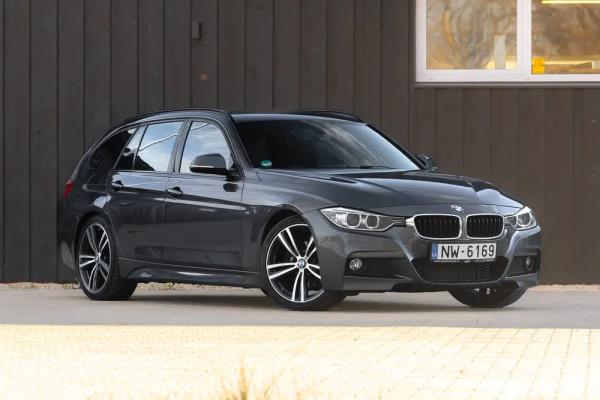 Grey BMW 320 2015 in Jelgava, with an engine capacity of 2.00 L and mileage of 207 thousand km for 12900 €, photo 2 on AUTOMOTO.COM.LV