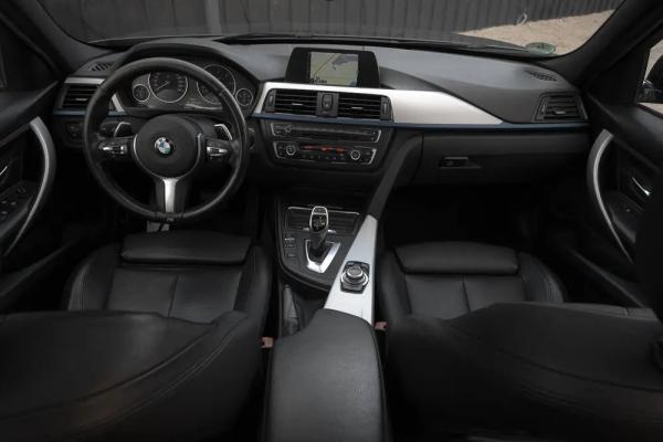 Grey BMW 320 2015 in Jelgava, with an engine capacity of 2.00 L and mileage of 207 thousand km for 12900 €, photo 8 on AUTOMOTO.COM.LV