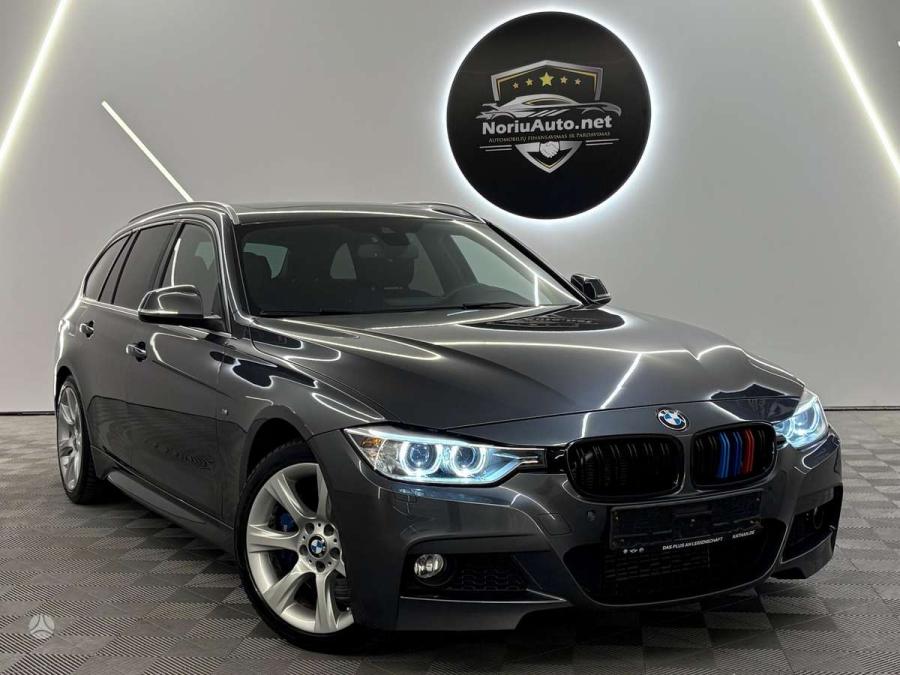 Grey BMW 320 2015 in Marijampole, with an engine capacity of 2.00 L and mileage of 214 thousand km for 10950 €, photo 3 on AUTOMOTO.COM.LV