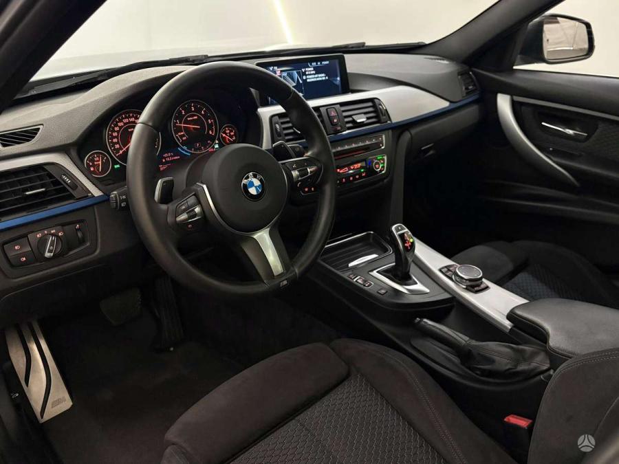 Grey BMW 320 2015 in Marijampole, with an engine capacity of 2.00 L and mileage of 214 thousand km for 10950 €, photo 4 on AUTOMOTO.COM.LV