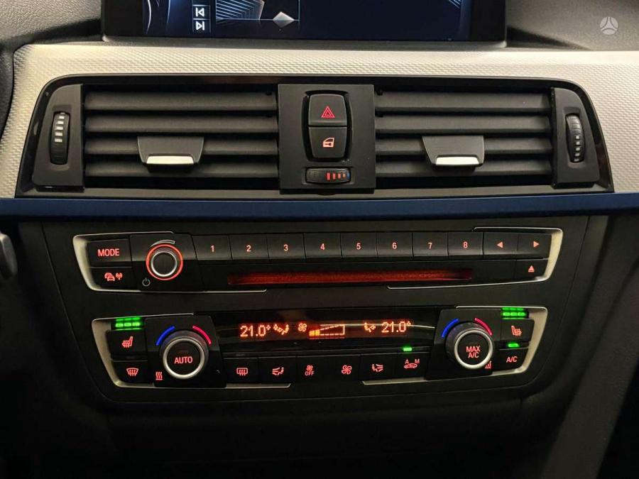 Grey BMW 320 2015 in Marijampole, with an engine capacity of 2.00 L and mileage of 214 thousand km for 10950 €, photo 50 on AUTOMOTO.COM.LV