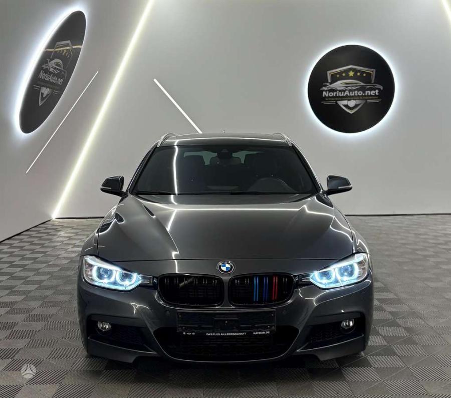 Grey BMW 320 2015 in Marijampole, with an engine capacity of 2.00 L and mileage of 214 thousand km for 10950 €, photo 57 on AUTOMOTO.COM.LV