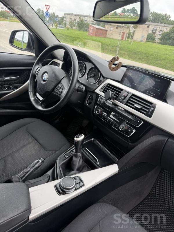 Pelēks BMW 320 2015 Rīga, ar dzinēja tilpumu 2.00 L un nobraukumu 320 tūkst. km par 8700 €, foto 8 vietnē AUTOMOTO.COM.LV