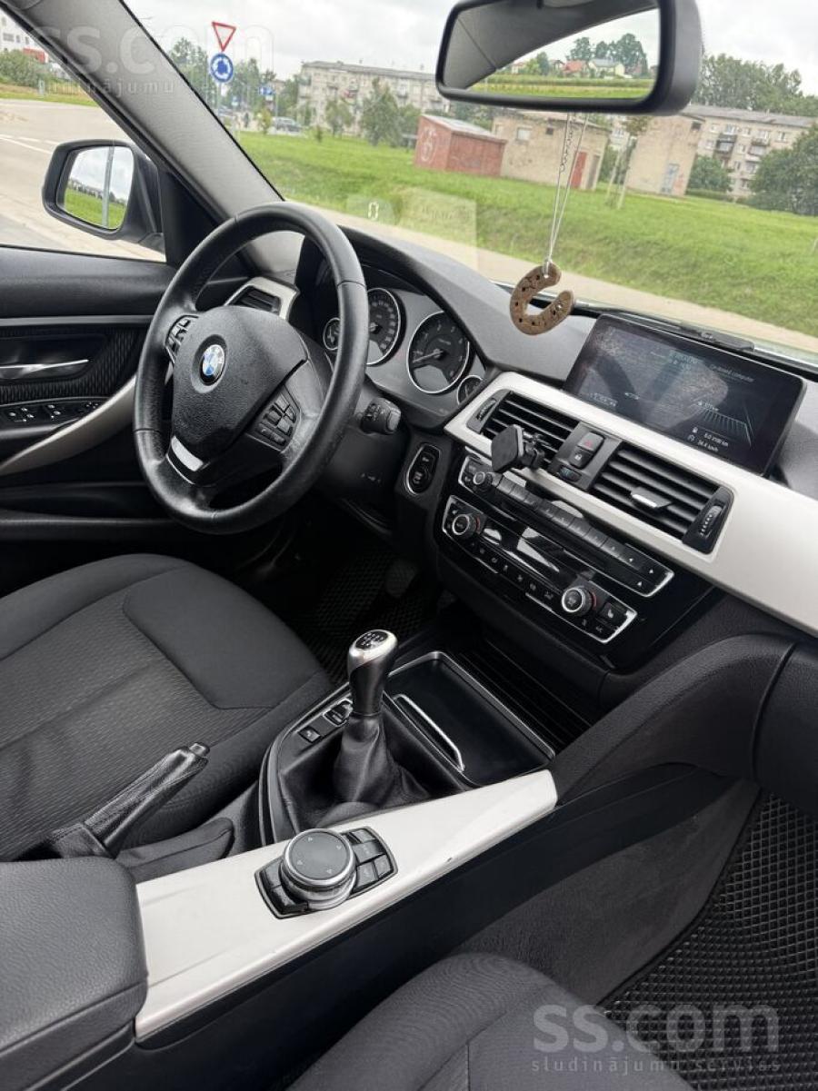 Grey BMW 320 2015 in Riga, with an engine capacity of 2.00 L and mileage of 320 thousand km for 8700 €, photo 9 on AUTOMOTO.COM.LV