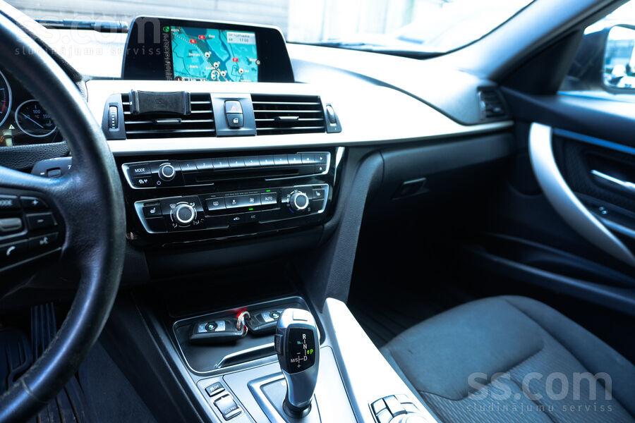 Grey BMW 320 2015 in Riga, with an engine capacity of 2.00 L and mileage of 289 thousand km for 7990 €, photo 9 on AUTOMOTO.COM.LV