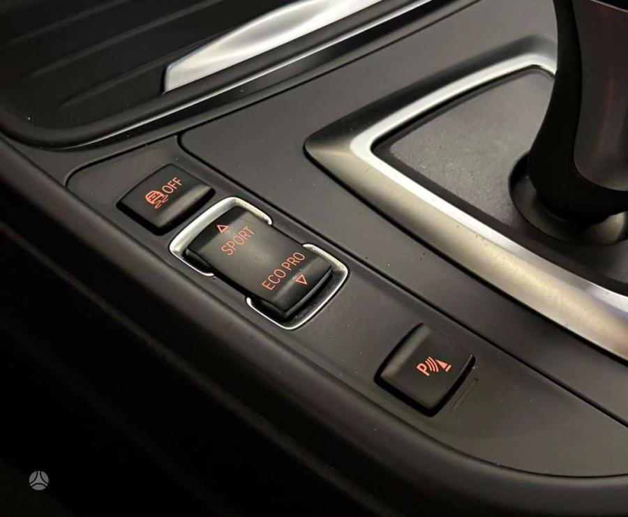 Grey BMW 320 2015 in Marijampole, with an engine capacity of 2.00 L and mileage of 281 thousand km for 10550 €, photo 12 on AUTOMOTO.COM.LV