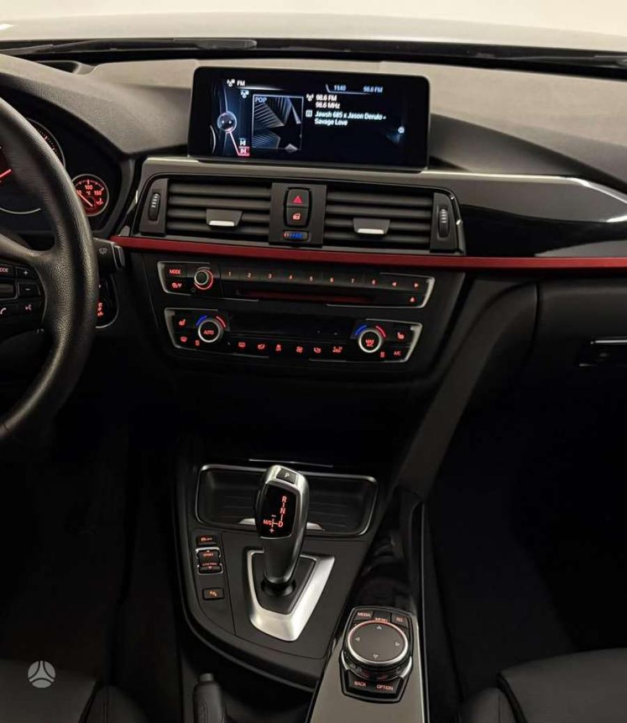 Grey BMW 320 2015 in Marijampole, with an engine capacity of 2.00 L and mileage of 281 thousand km for 10550 €, photo 21 on AUTOMOTO.COM.LV