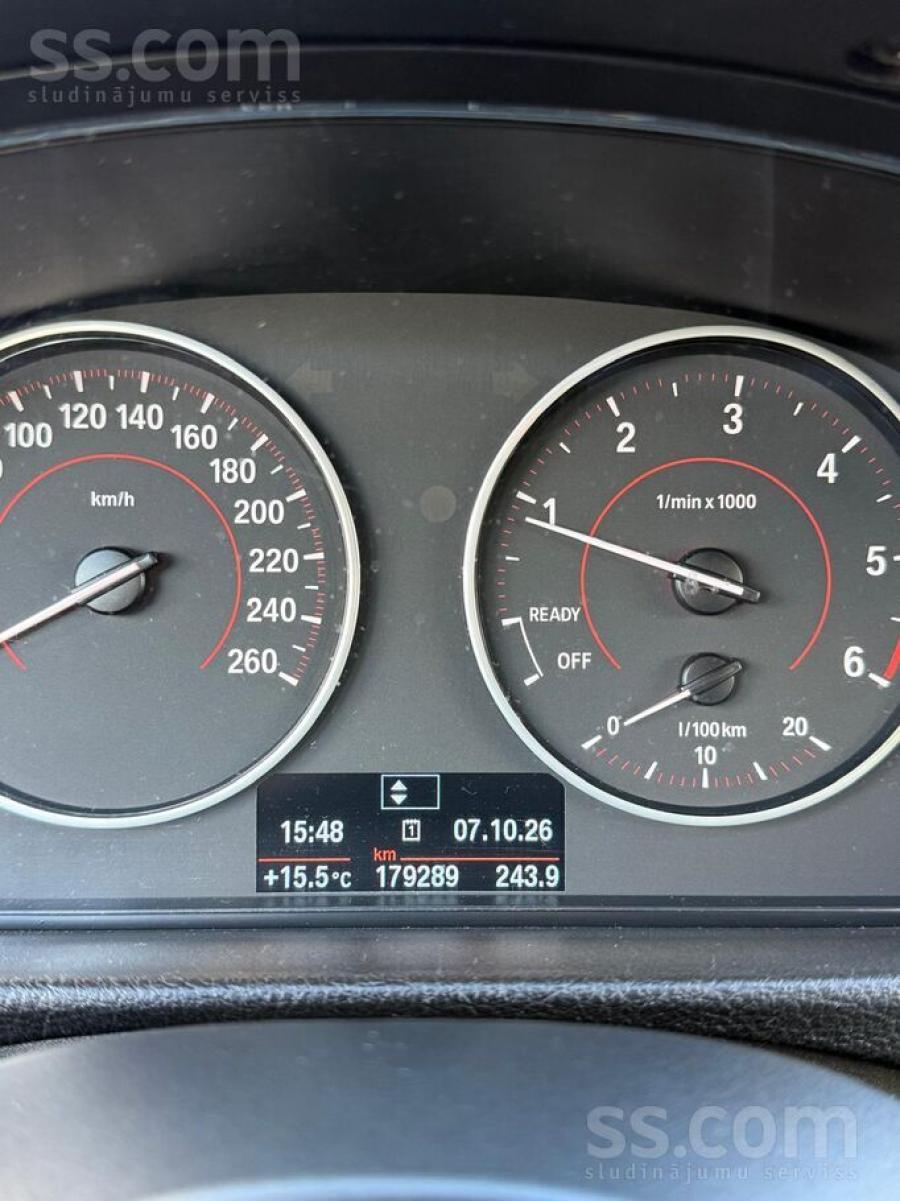 Pelēks BMW 320 2015 Rīga, ar dzinēja tilpumu 2.00 L un nobraukumu 179 tūkst. km par 11000 €, foto 6 vietnē AUTOMOTO.COM.LV