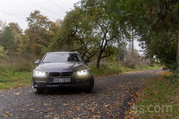Grey BMW 320 2015 in Riga, with an engine capacity of 2.00 L and mileage of 263 thousand km for 10500 €, photo 6 on AUTOMOTO.COM.LV
