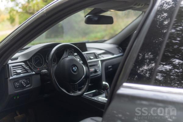 Grey BMW 320 2015 in Riga, with an engine capacity of 2.00 L and mileage of 263 thousand km for 10500 €, photo 8 on AUTOMOTO.COM.LV