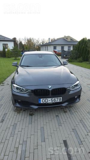 Pelēks BMW 320 2015 Jelgava, ar dzinēja tilpumu 2.00 L un nobraukumu 269 tūkst. km par 10100 €, foto  vietnē AUTOMOTO.COM.LV