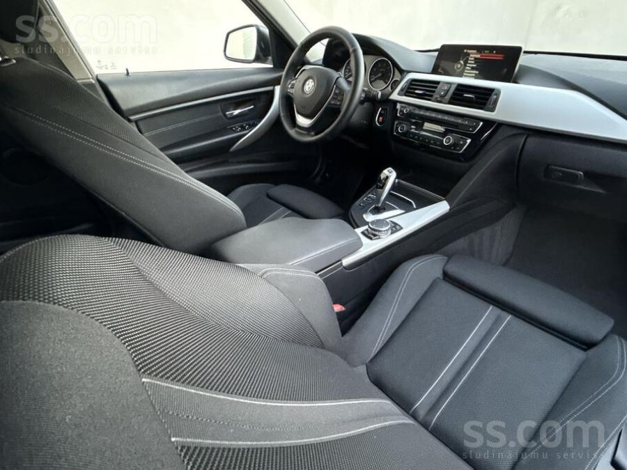 Grey BMW 320 2016 in Riga, with an engine capacity of 2.00 L and mileage of 224 thousand km for 11999 €, photo 10 on AUTOMOTO.COM.LV