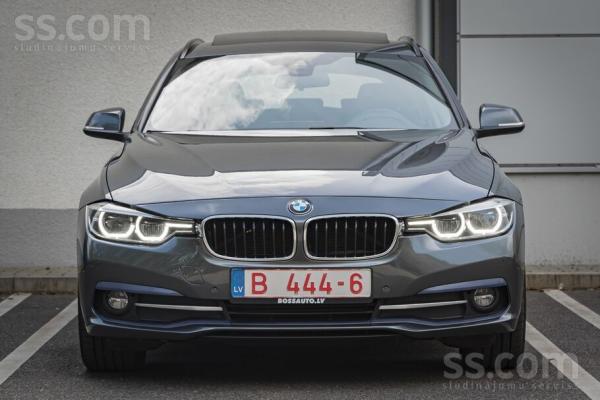 Grey BMW 320 2016 in Riga, with an engine capacity of 2.00 L and mileage of 0 thousand km for 12150 €, photo 2 on AUTOMOTO.COM.LV