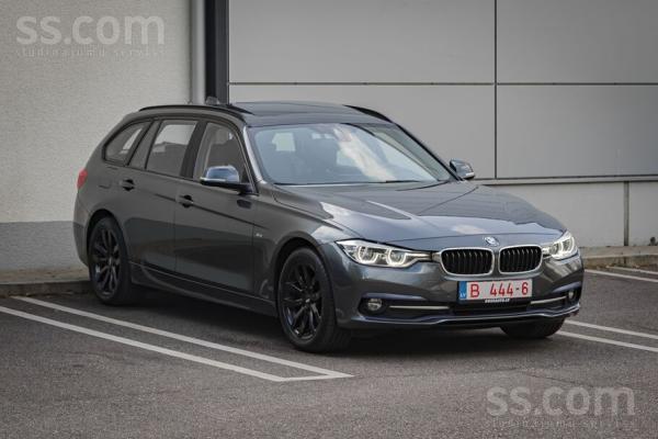 Grey BMW 320 2016 in Riga, with an engine capacity of 2.00 L and mileage of 0 thousand km for 12150 €, photo 3 on AUTOMOTO.COM.LV