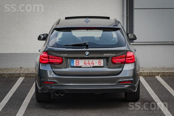 Grey BMW 320 2016 in Riga, with an engine capacity of 2.00 L and mileage of 0 thousand km for 12150 €, photo 5 on AUTOMOTO.COM.LV