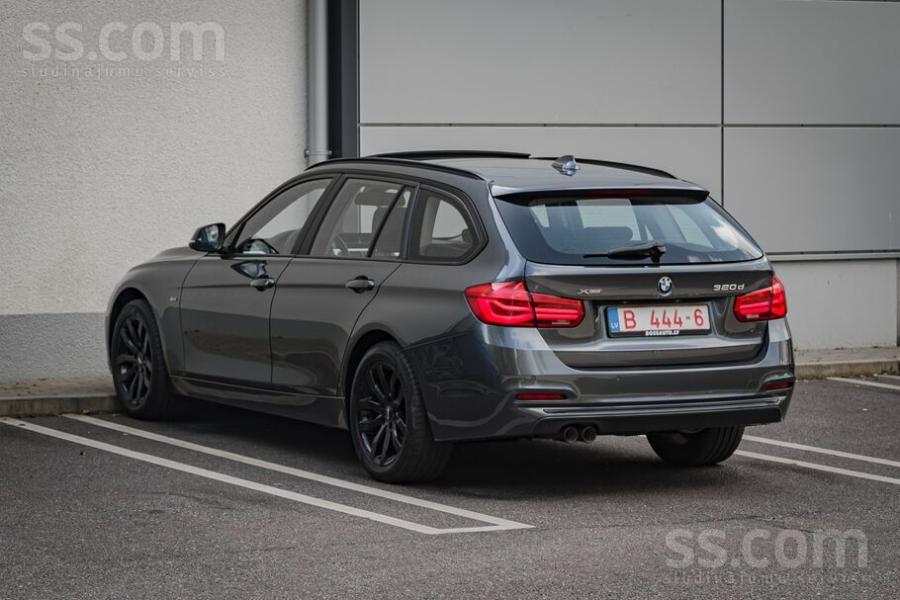 Grey BMW 320 2016 in Riga, with an engine capacity of 2.00 L and mileage of 0 thousand km for 12150 €, photo 6 on AUTOMOTO.COM.LV
