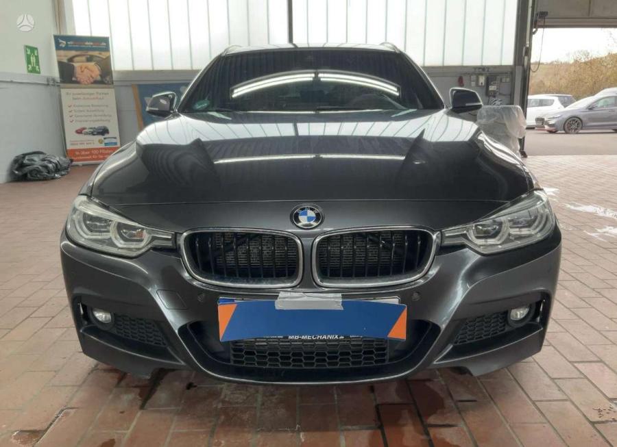 Grey BMW 320 2016 in Utena, with an engine capacity of 2.00 L and mileage of 271 thousand km for 12750 €, photo 1 on AUTOMOTO.COM.LV