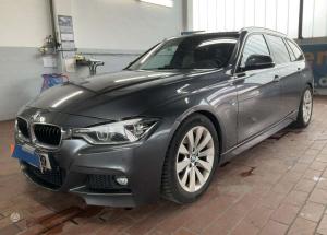 Grey BMW 320 2016 in Utena, with an engine capacity of 2.00 L and mileage of 271 thousand km for 12750 €, photo 2 on AUTOMOTO.COM.LV