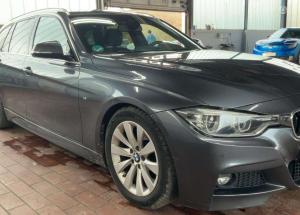 Grey BMW 320 2016 in Utena, with an engine capacity of 2.00 L and mileage of 271 thousand km for 12750 €, photo 5 on AUTOMOTO.COM.LV